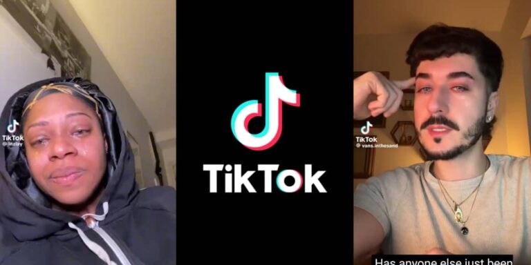 American influencers cry online over the TikTok ban