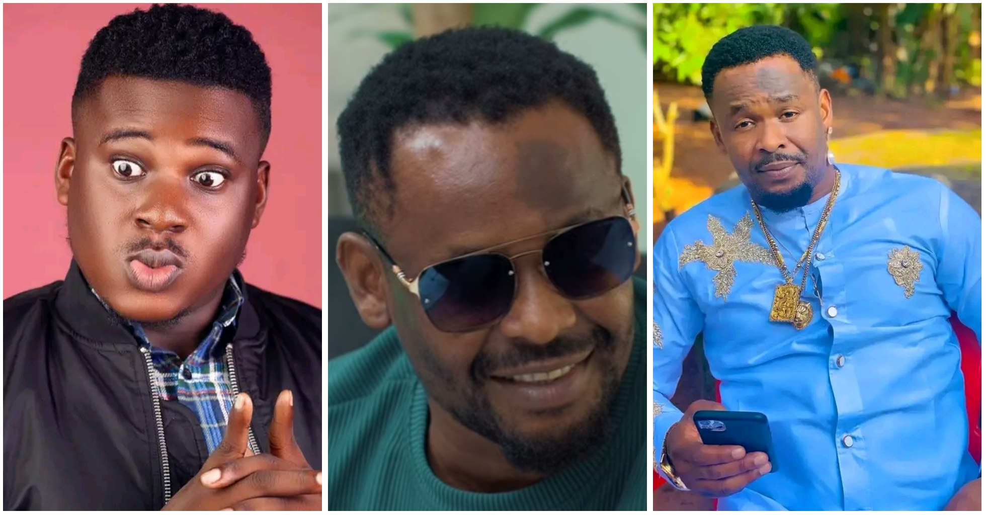 Moment Zubby Michael engaged in a physical altercation with Isbaeu