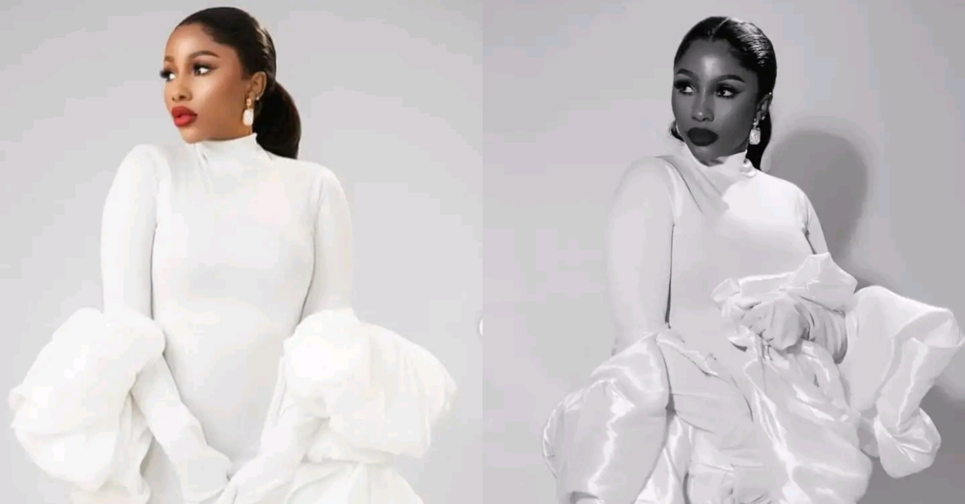 Mercy Eke sparks pregnancy rumors with new photos