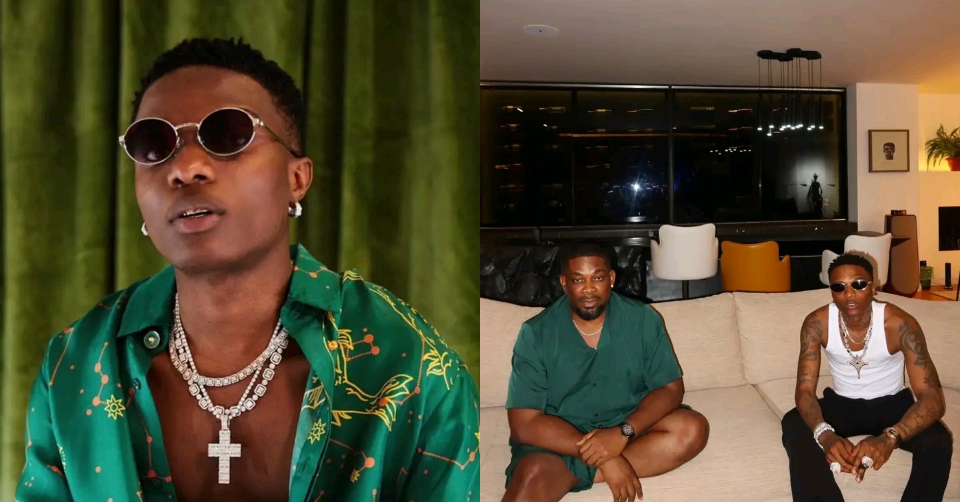 Wizkid and Don Jazzy spotted months after online outburst