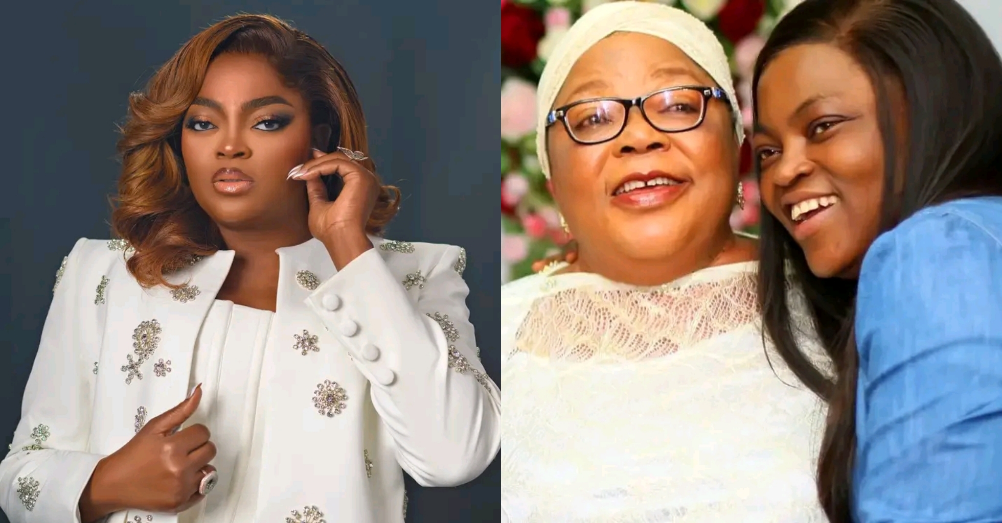 Funke Akindele honors her mother with heartfelt tribute on second ...
