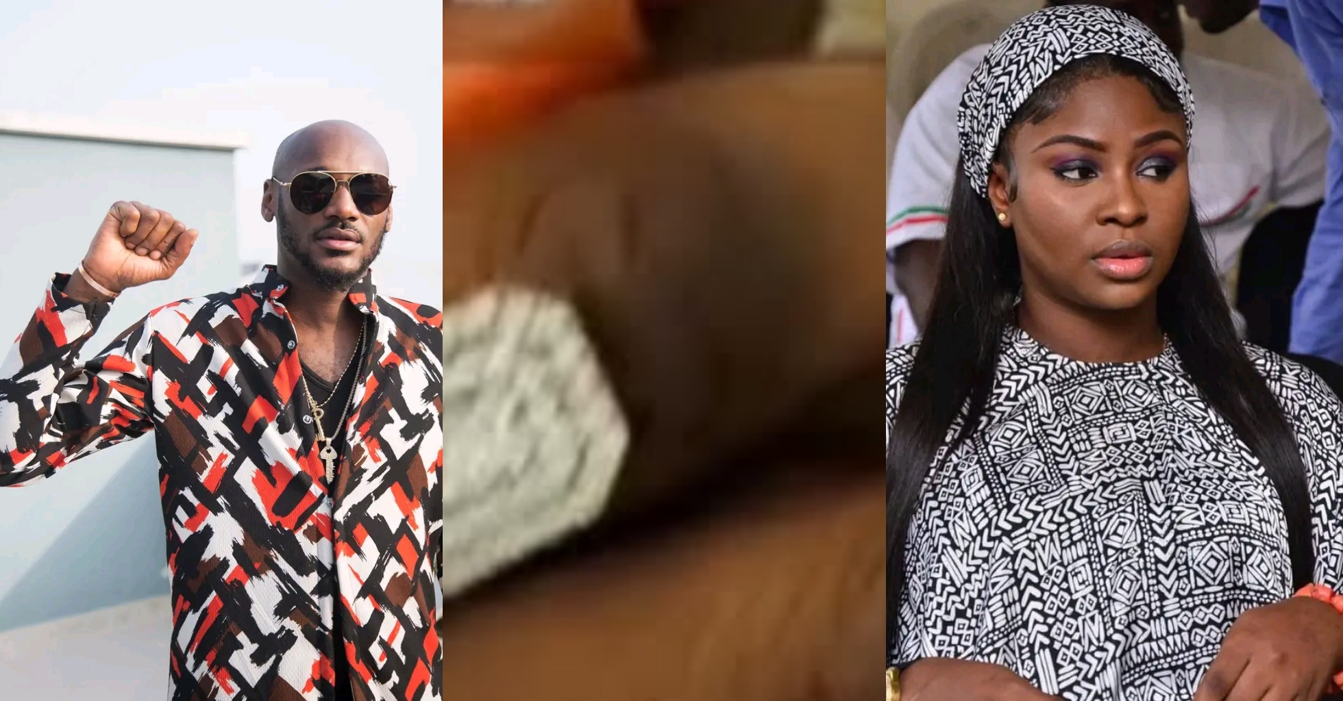 Photos from 2Baba Idibia and Natasha Osawaru's engagement surface online
