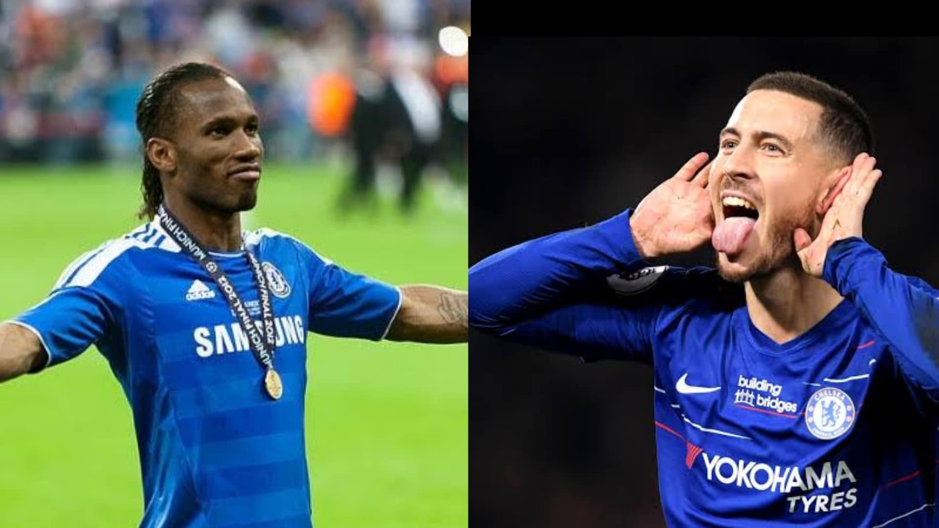 Hazard, Drogba named in Chelsea’s greatest XI as club mark 120th ...
