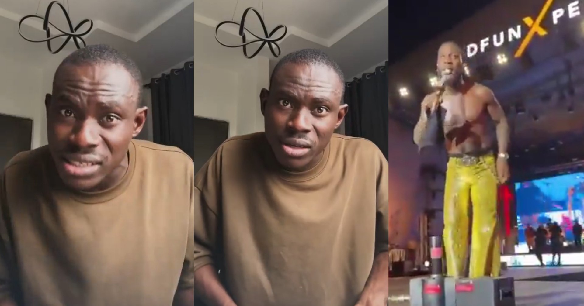 "Opueh is global now" - Geh Geh praises Burna Boy for popularizing his ...