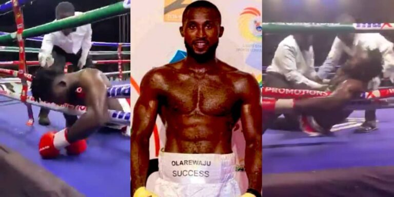 Nigerian boxer passes away mid-fight against Ghanaian opponent