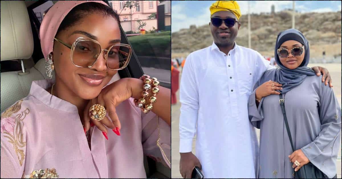 Mercy Aigbe addresses claims of controlling her husband