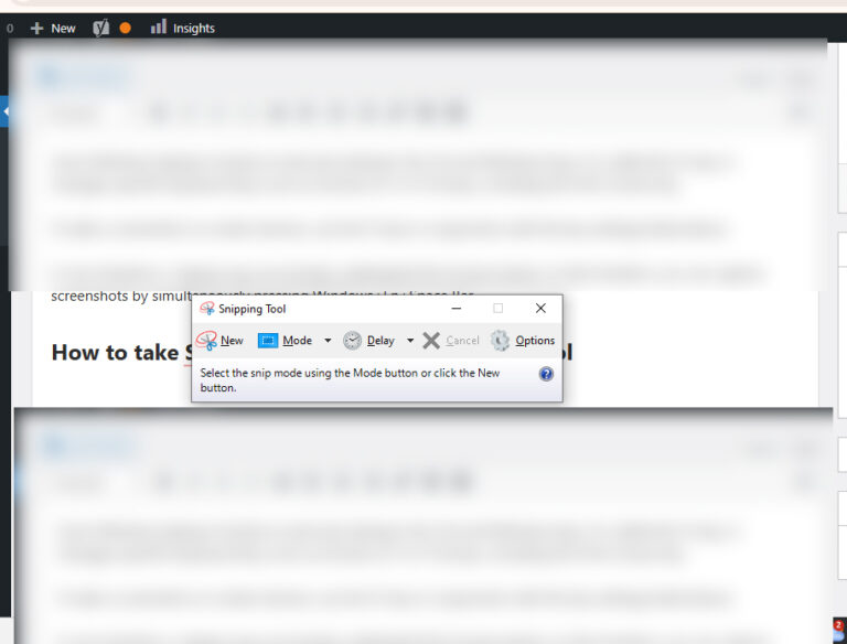 How to Take Screenshot in Laptop (Shortcuts & Snipping Tool)