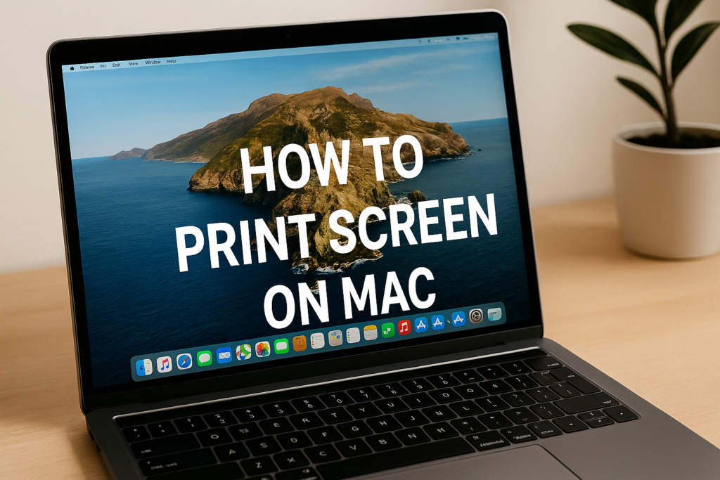 How to Print Screen on Mac