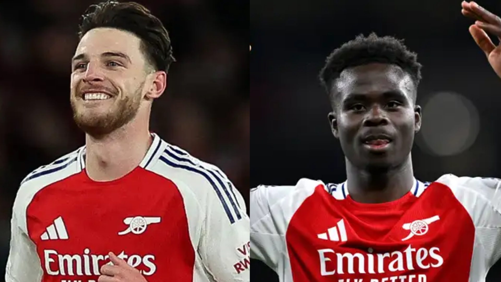 UCL: Rice credits Saka’s advice after stunning free-kick double sinks Madrid