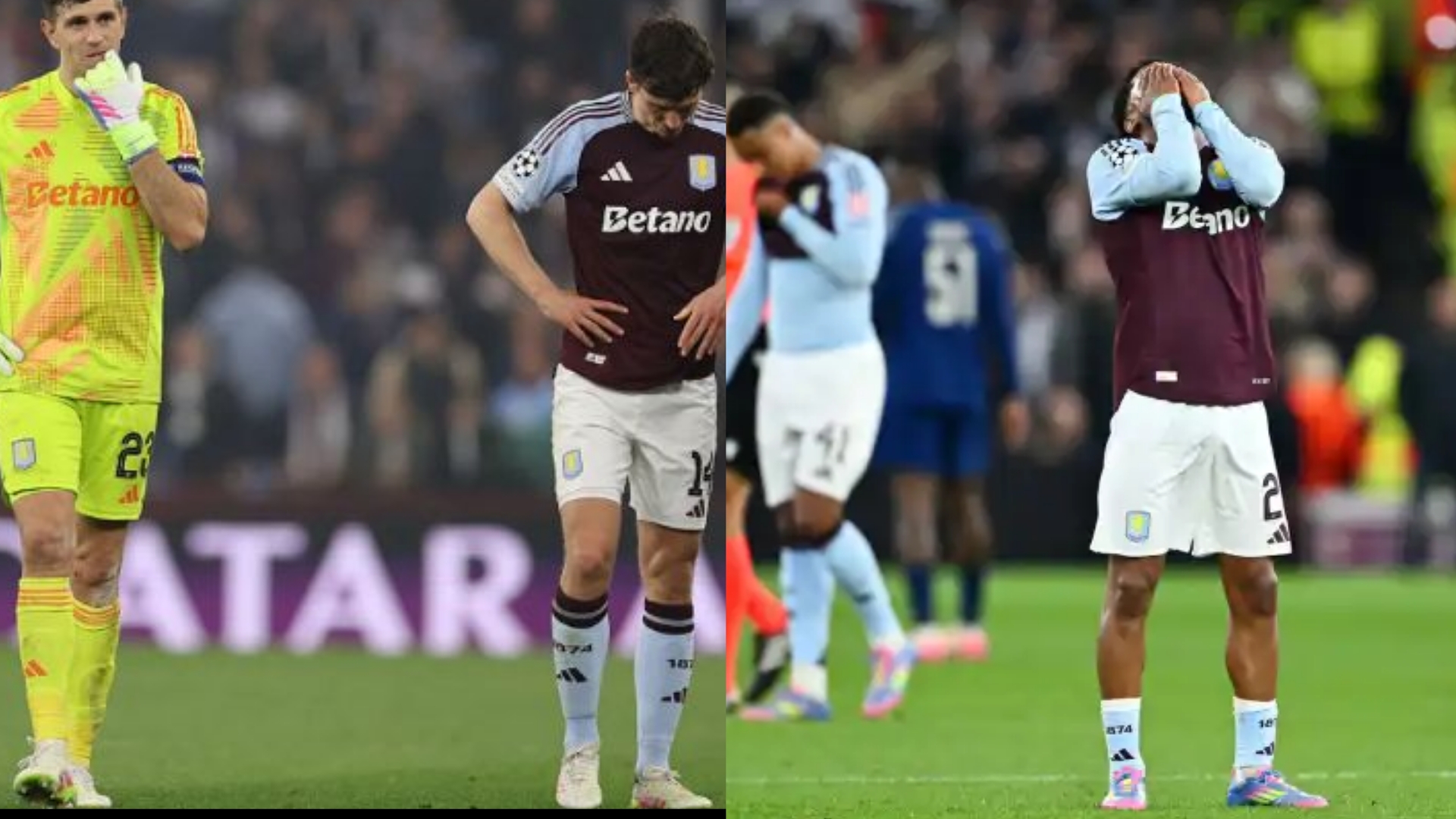 Aston Villa 3-2 PSG (Agg: 4-5): Villa fall just short as PSG survive ...