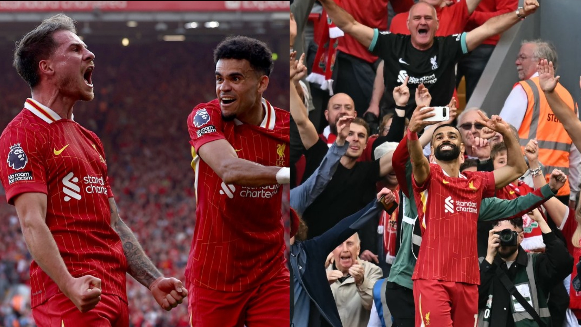 Official: Liverpool clinch 20th Premier League title, drawing level ...