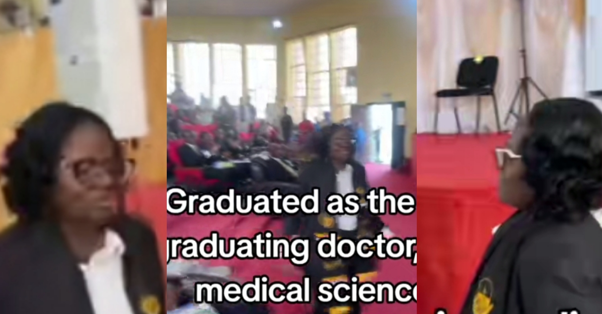 Pregnant woman emerges best student at medical induction