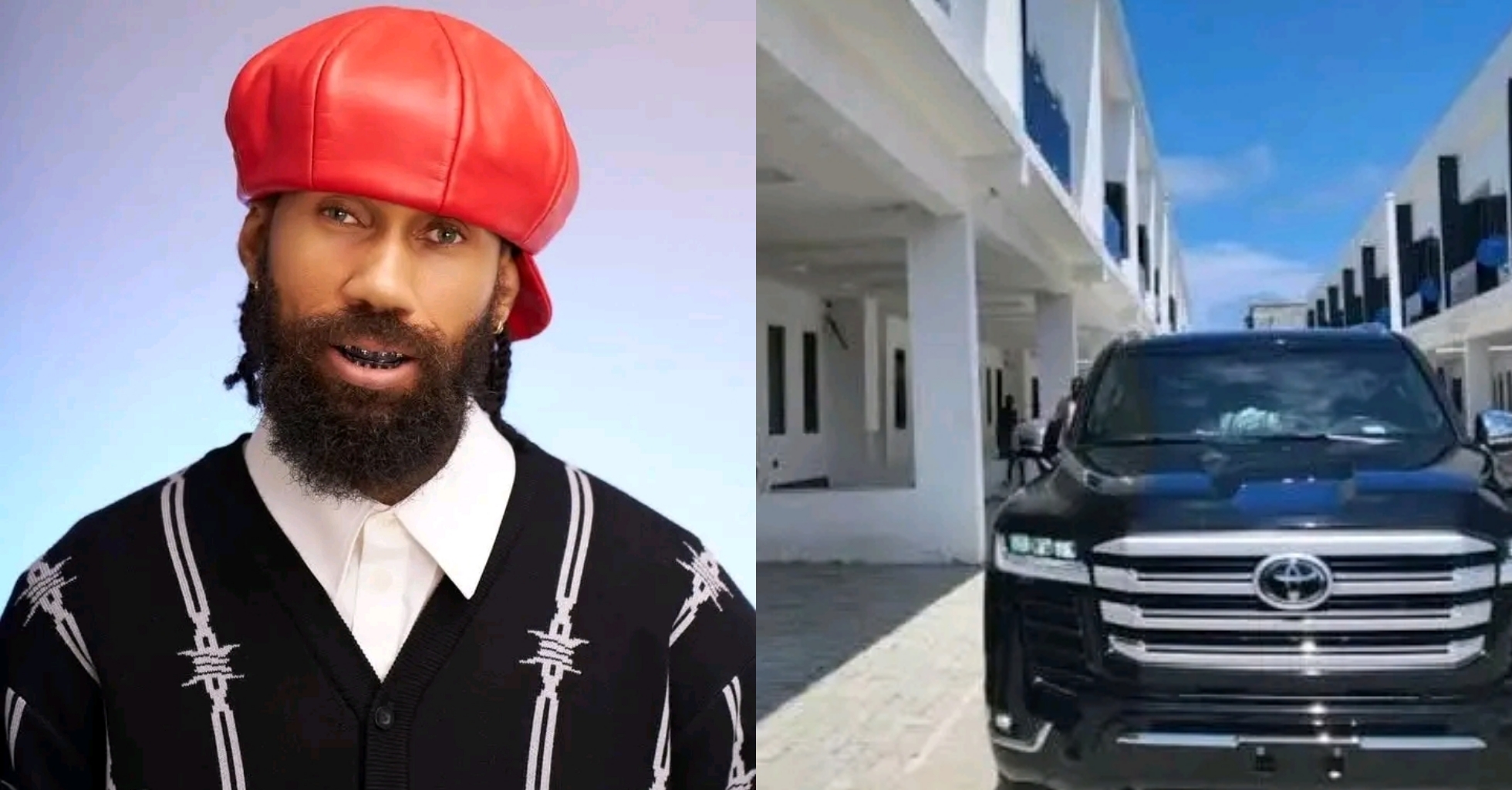 Phyno addresses report of selling off his estate