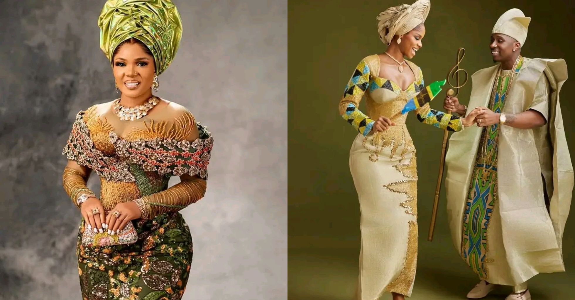 "2 more to go"- Iyabo Ojo announces following her daughter's traditional wedding