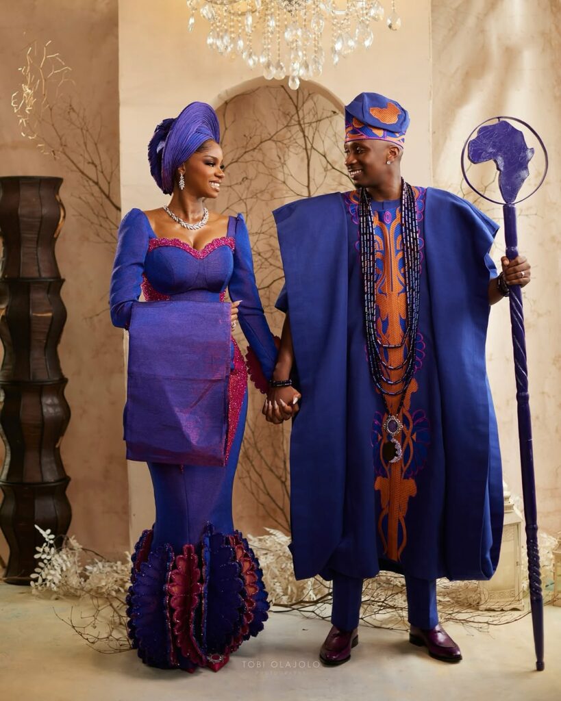 Priscilla Ojo, father share dance at her traditional wedding