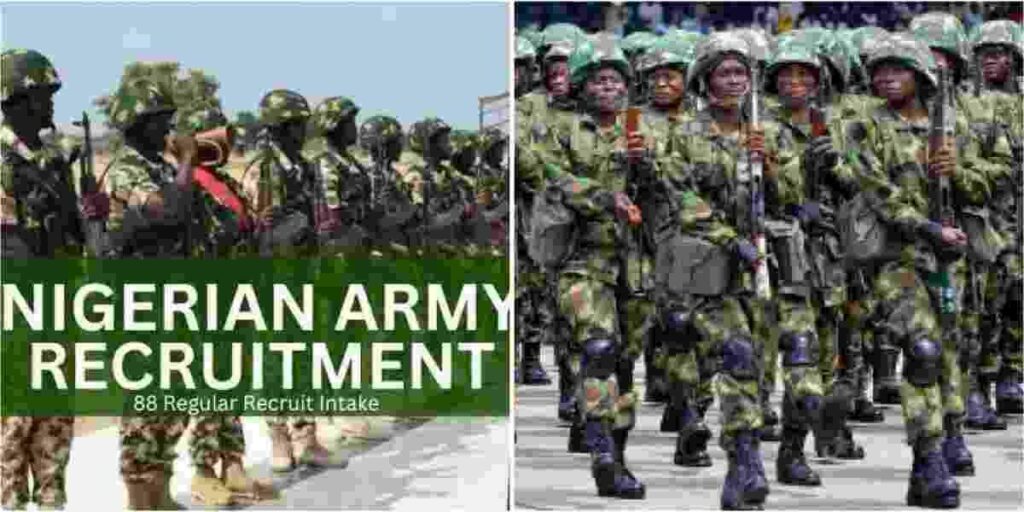 APPLY NOW: Nigerian Army announces 2025 recruitment