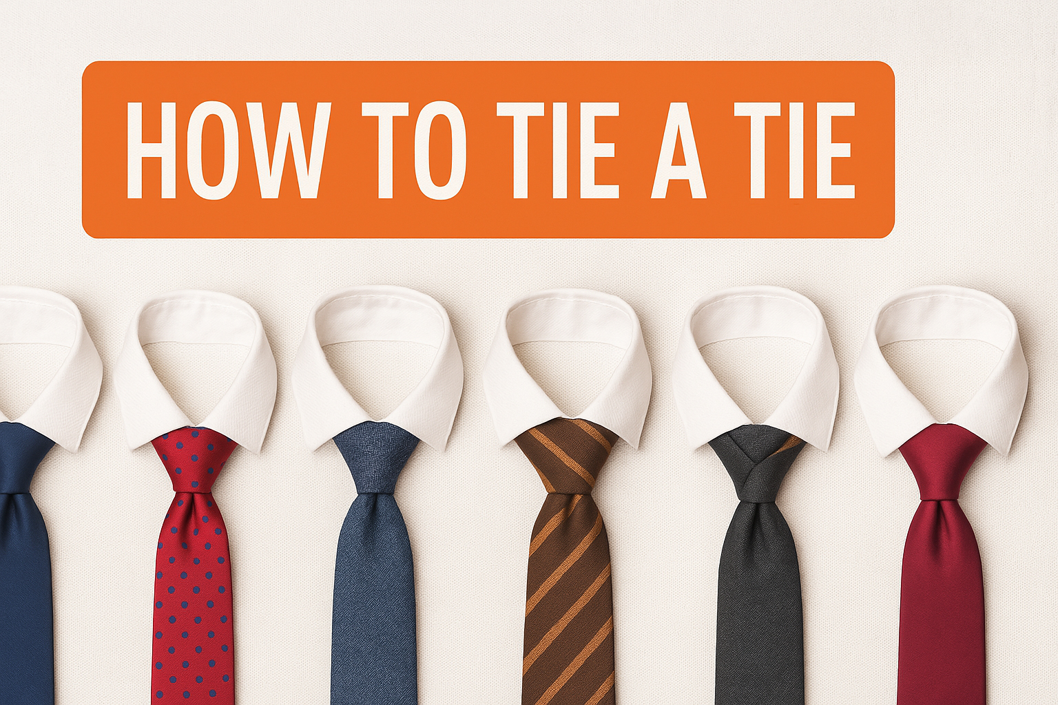 How to Tie a Tie in 8 Different Styles