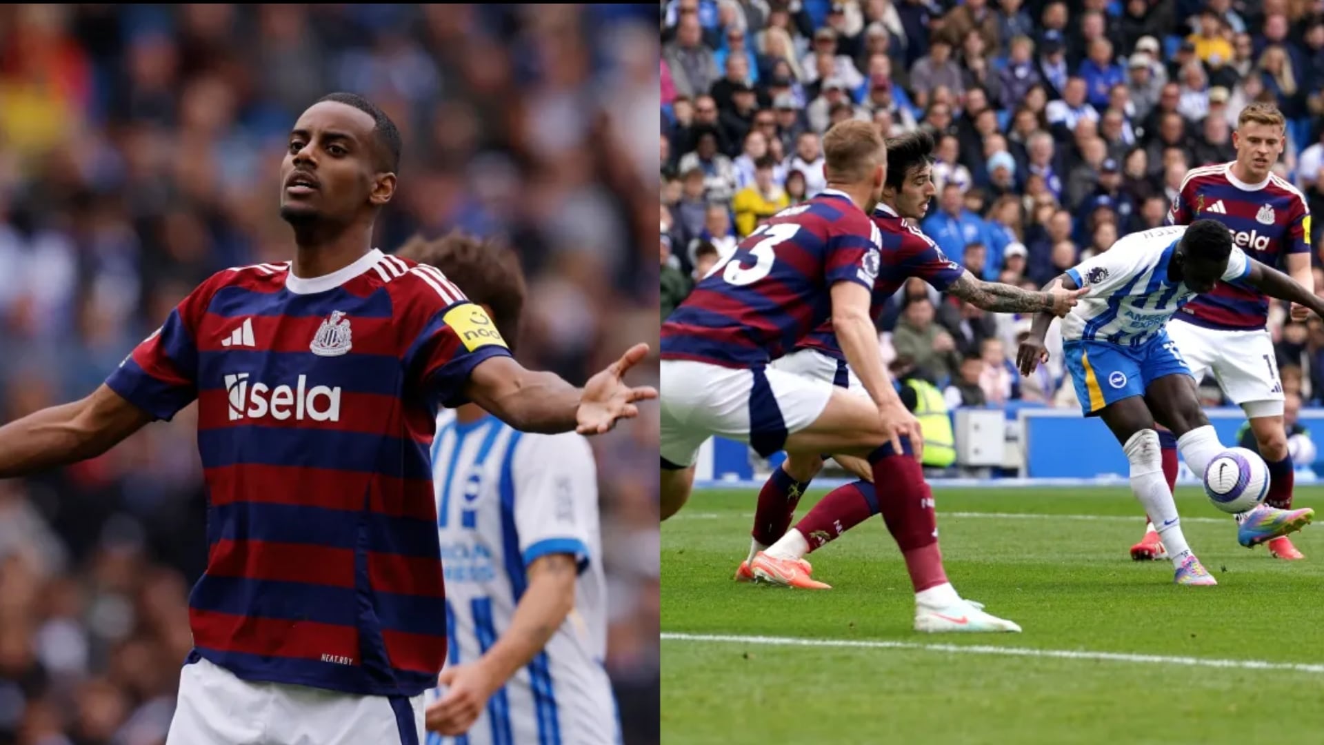 Brighton 1–1 Newcastle: Isak Penalty salvages point as former Magpie ...
