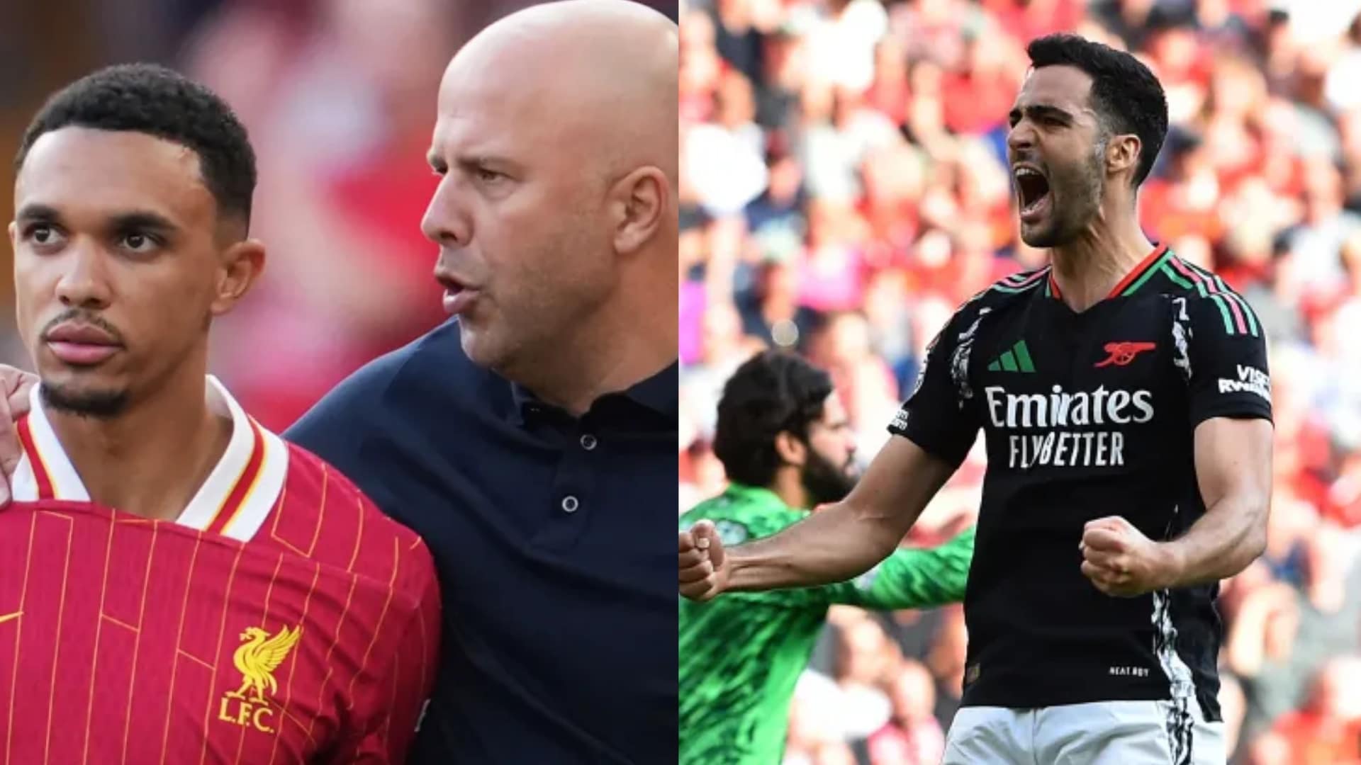 Liverpool surrender two-goal lead as Arsenal fight back to draw at Anfield