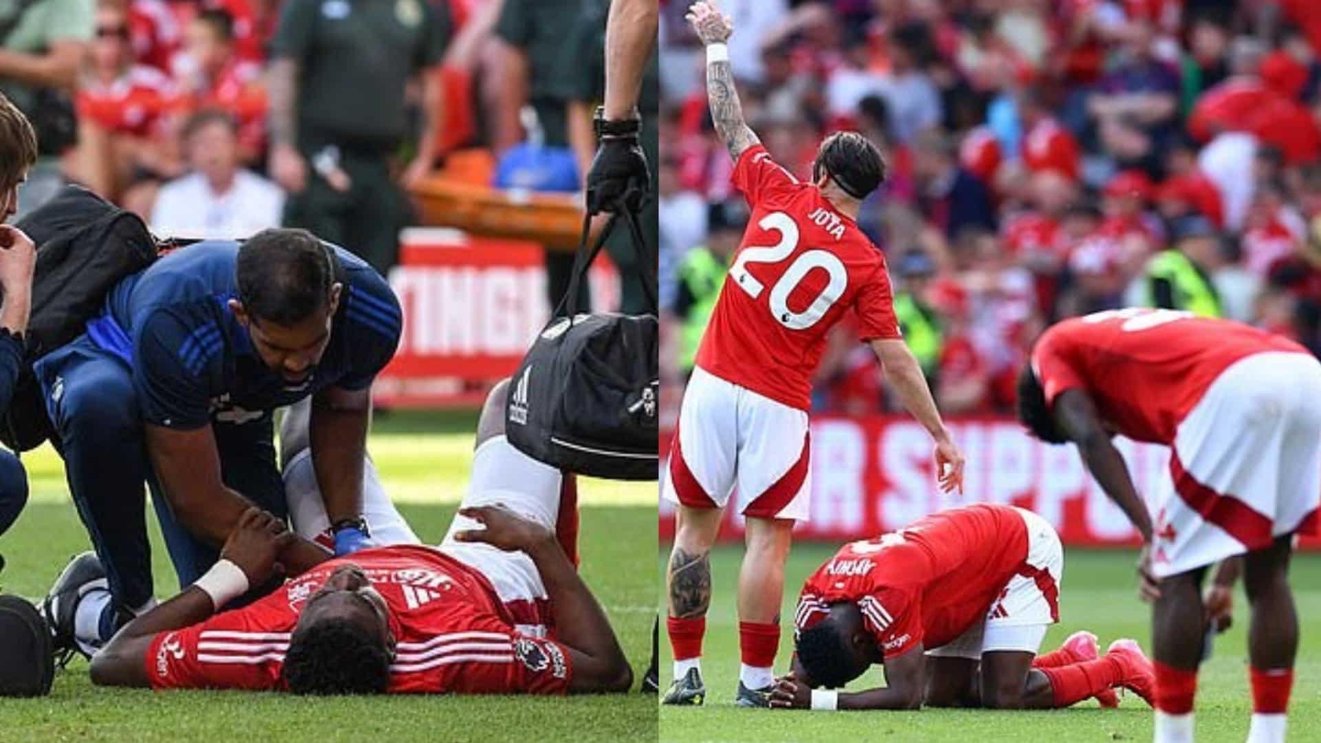 Health scare: Taiwo Awoniyi in induced coma after abdominal surgery due ...