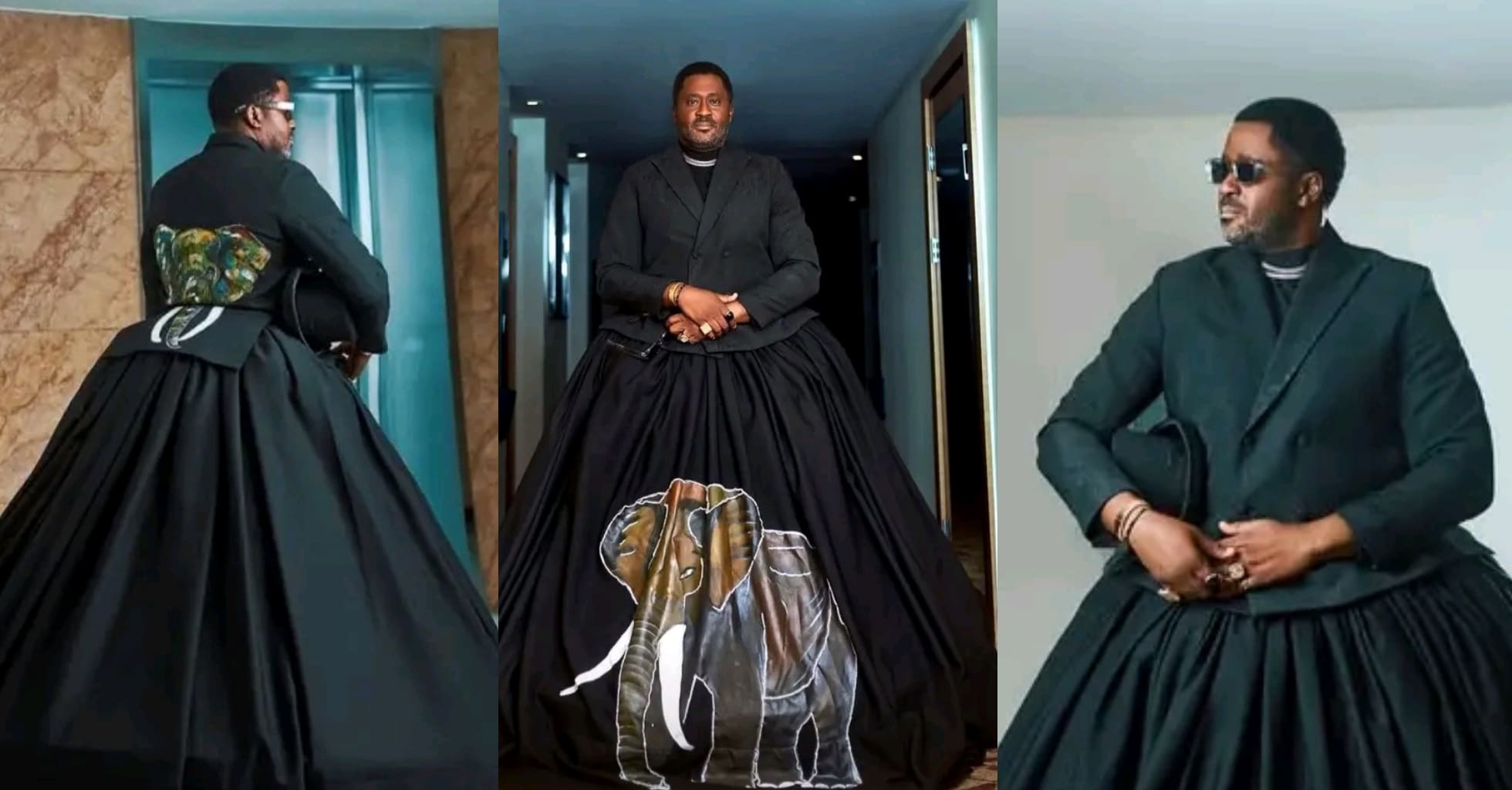 Desmond Elliot's outfit at AMVCA raises concerns