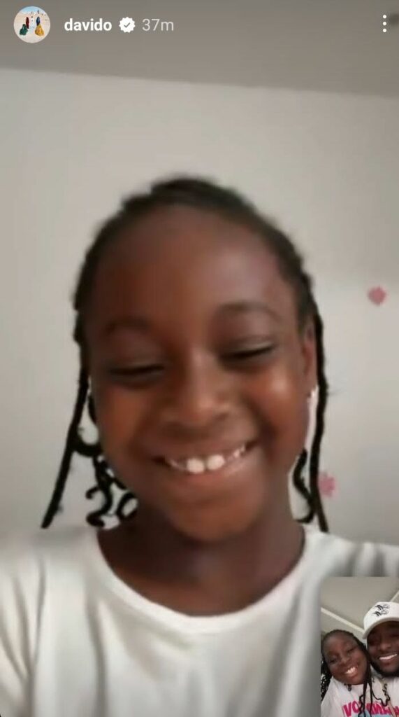 Davido reunites with Imade