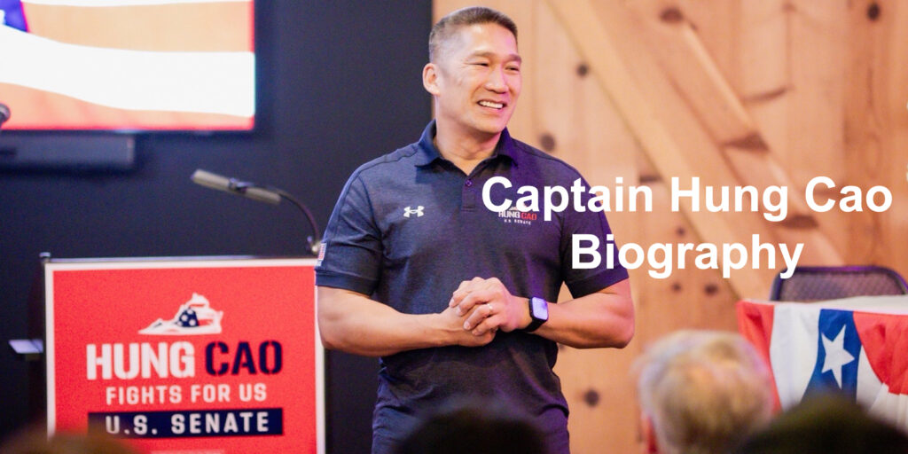 Captain Hung Cao Biography: The Virginia's Republican candidate for US Senate