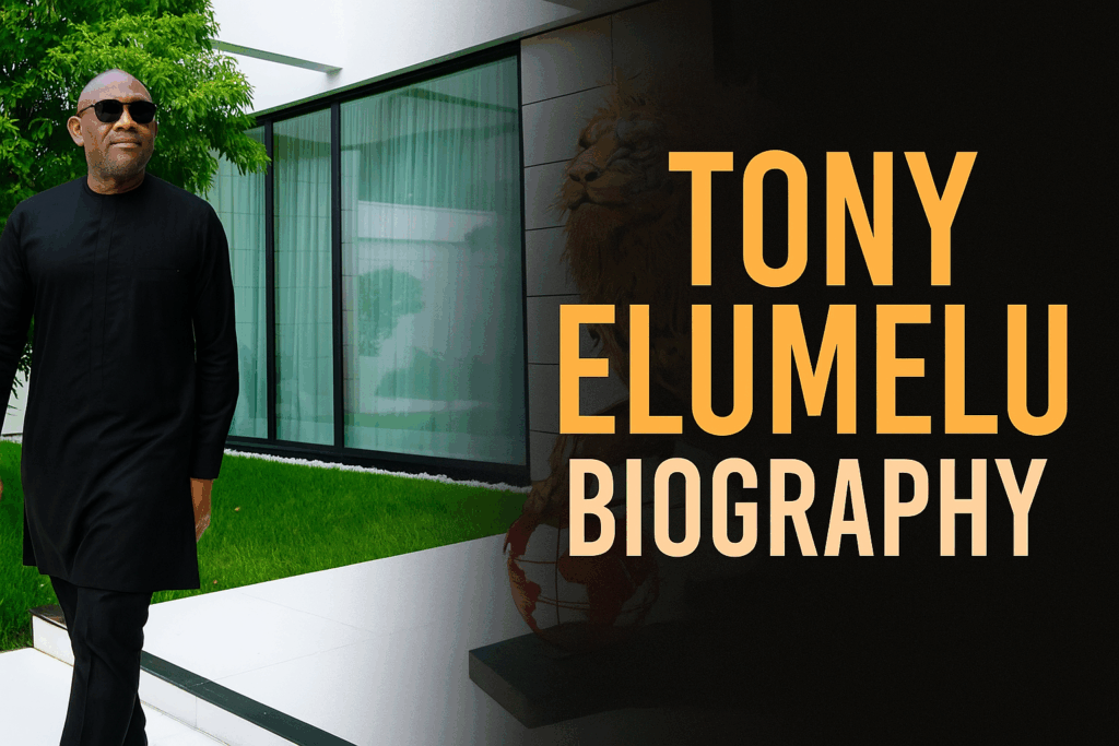 Tony Elumelu Biography, Early Life, Family, Career, Business, Net Worth