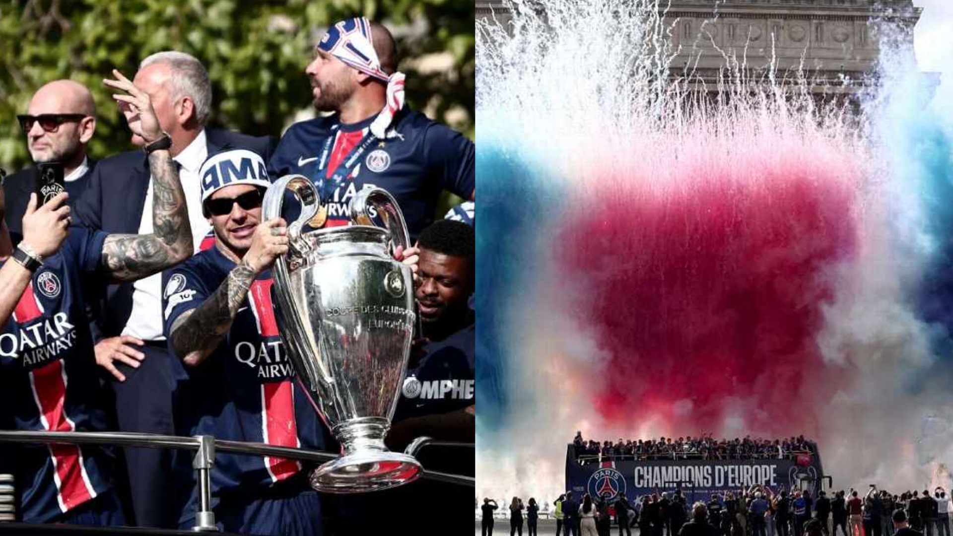 PSG’s victory parade marred by violence as celebrations turn deadly