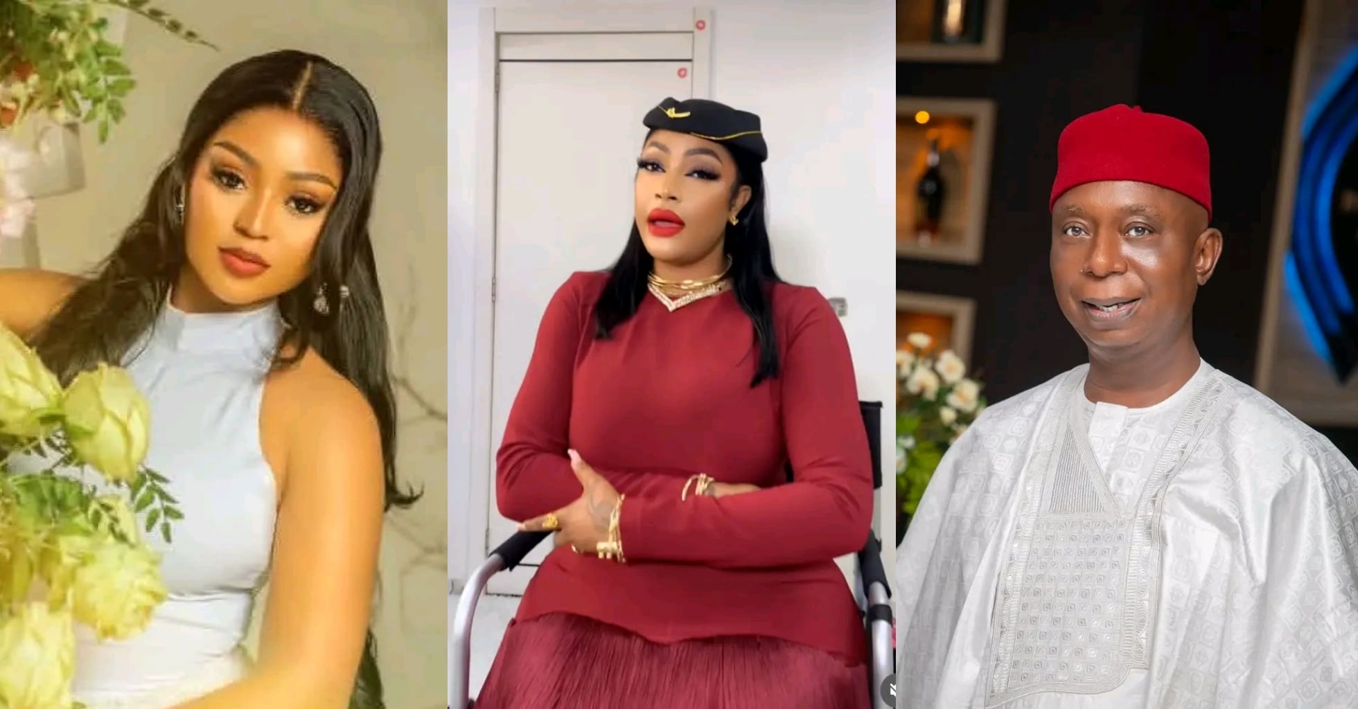 Regina Daniels accuses Angela Okorie of chasing her husband