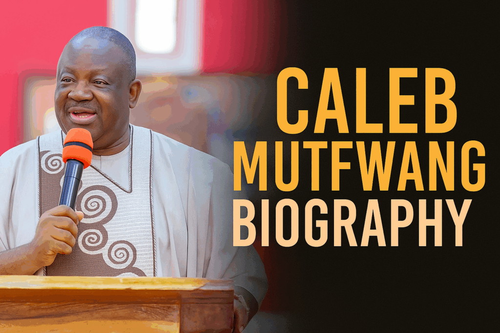 Caleb Mutfwang Biography, Early Life, Political Career, Wife