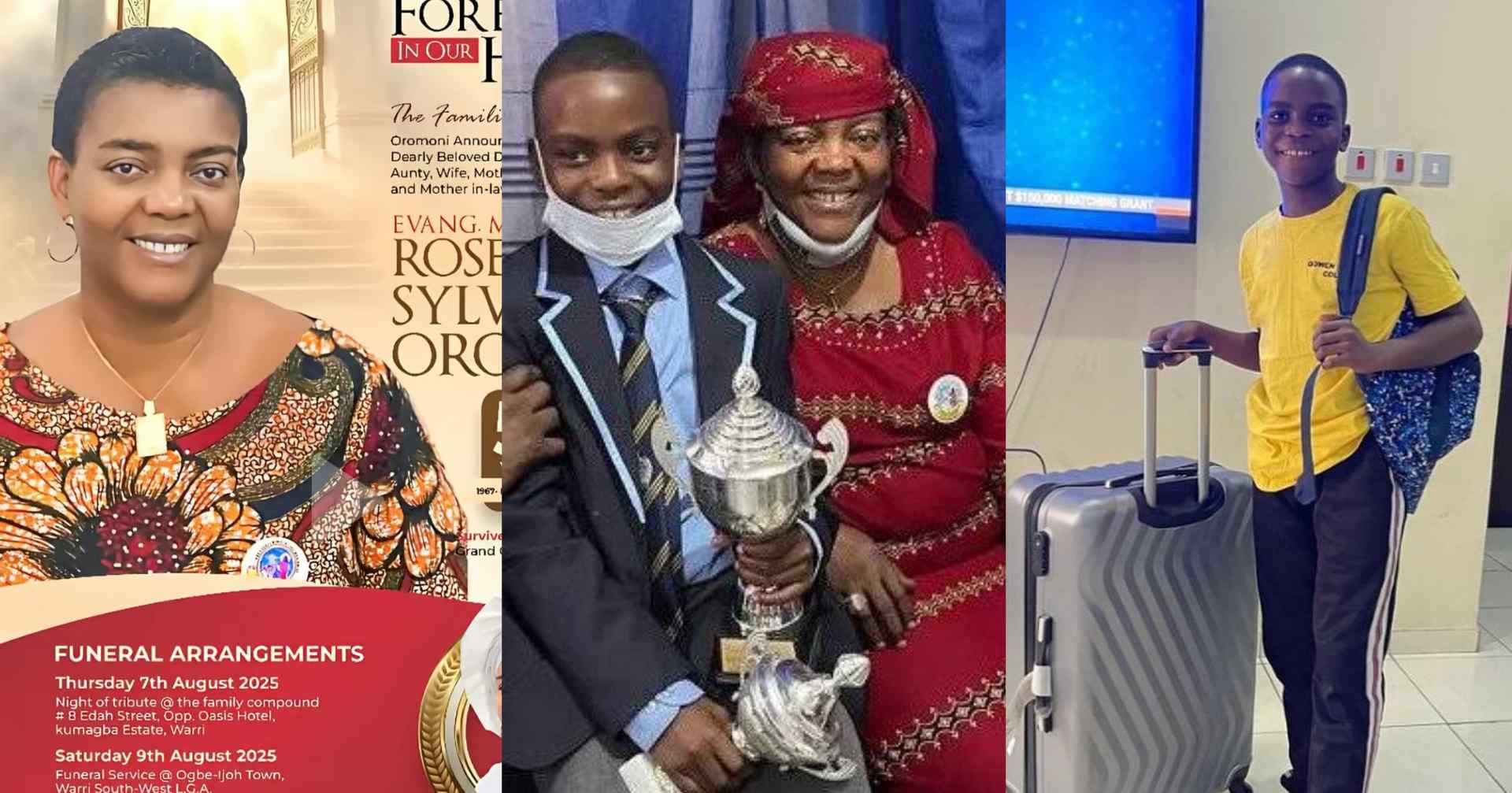 Burial arrangements released for Sylvester Oromoni’s mother, three ...