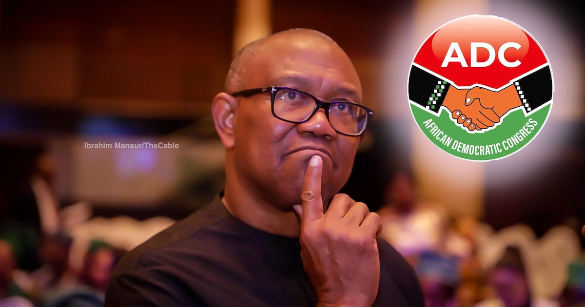 ADC confirms Peter Obi eligible for 2027 ticket despite LP membership