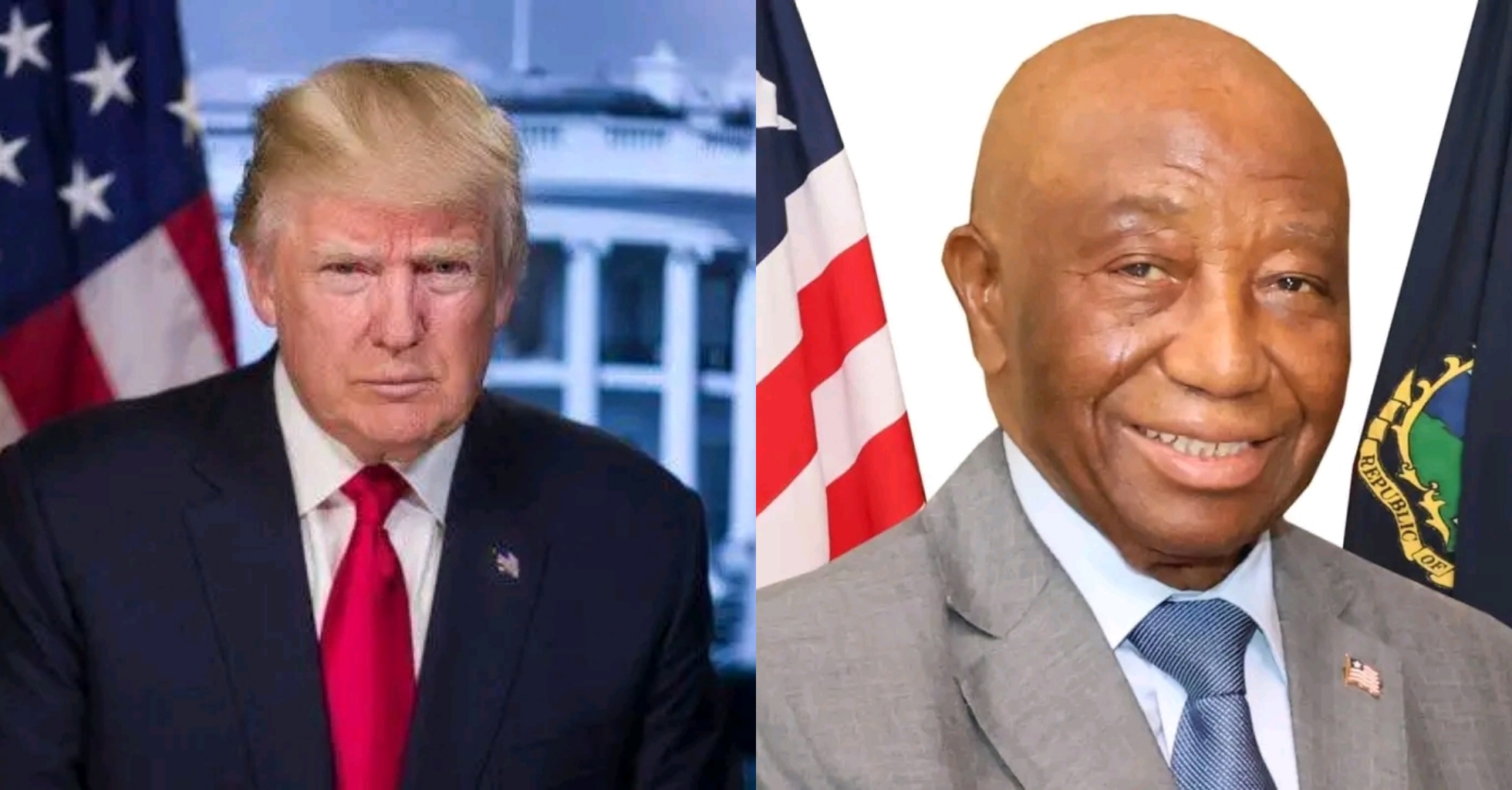 "You were educated where? “- Donald Trump queries Joseph Boakai about ...
