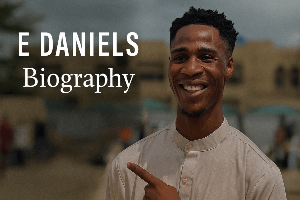 E Daniels Biography: Life, Career, Ministry, Songs, Wife, Net Worth