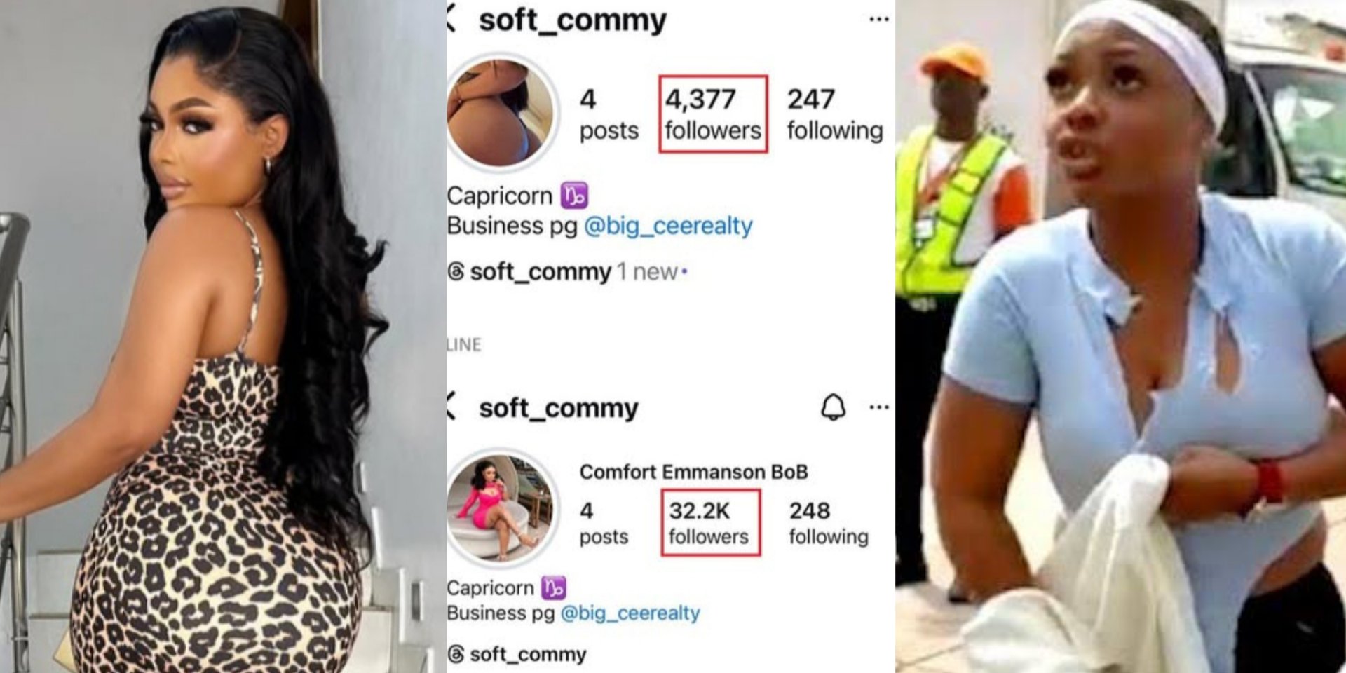 Comfort Emmanson gains over 25k new followers within 24 hours of prison release