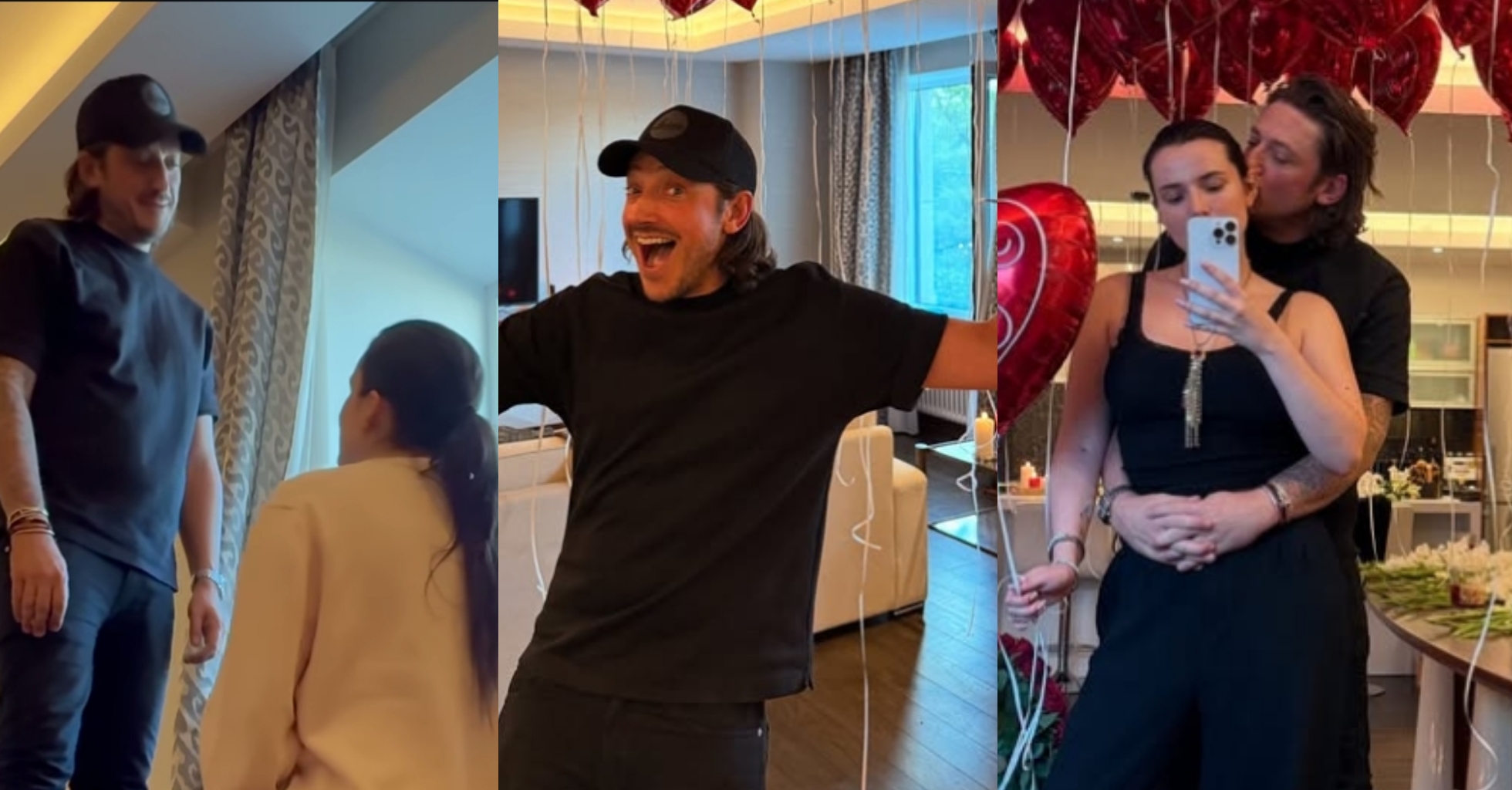 Bella Thorne proposes to Mark Emms