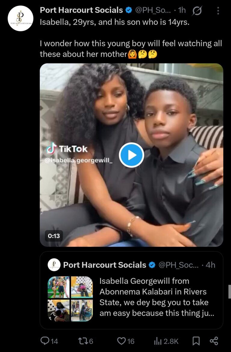 BBNaija S10: Video of Isabella’s son surfaces after breastfeeding scene