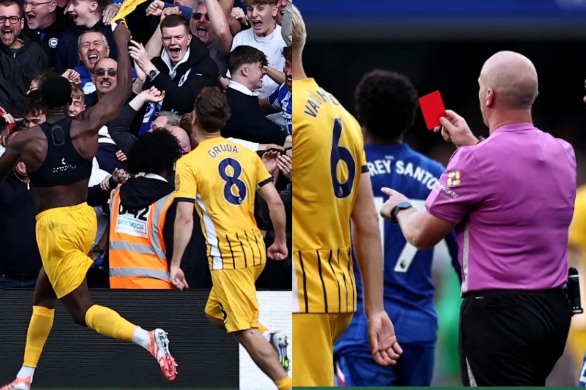 Brighton 3-1 Chelsea: Welbeck double seals comeback win go Seagulls