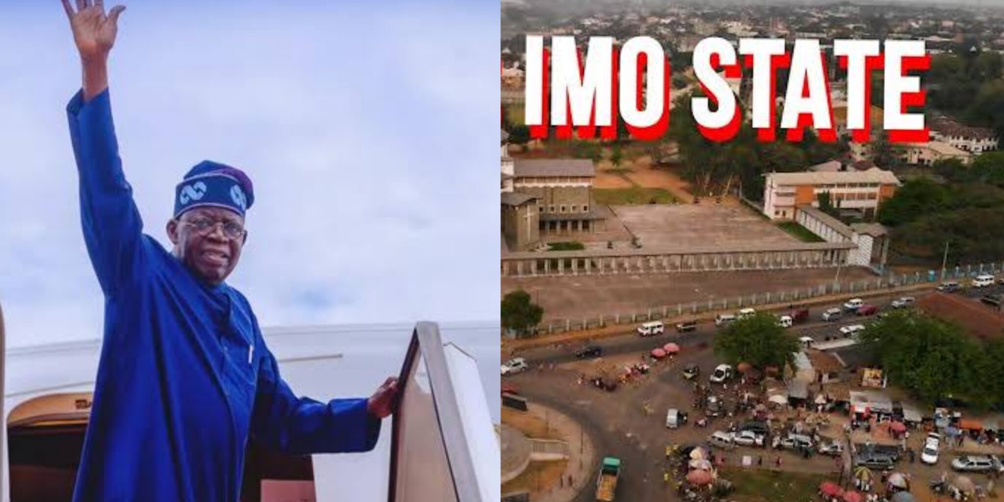 President Tinubu visits Imo State