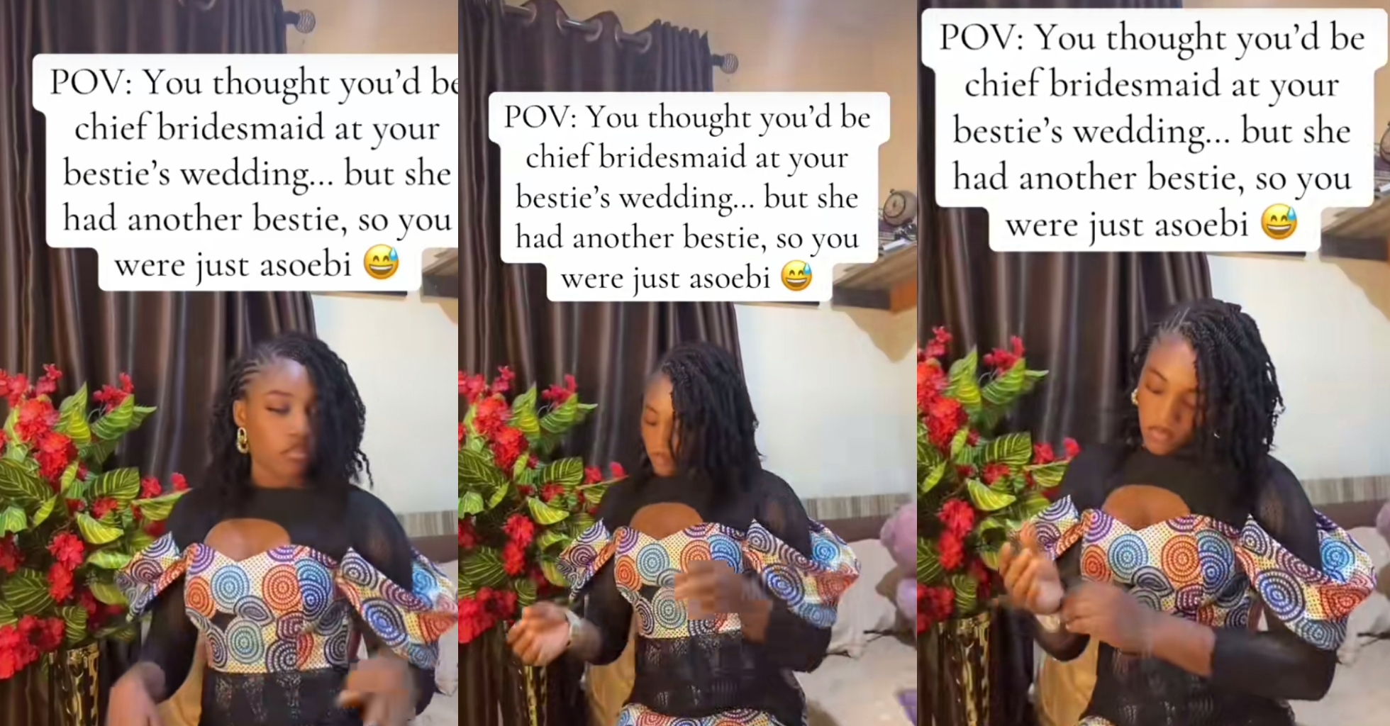 Lady replaced as chief bridesmaid at her best friend's wedding