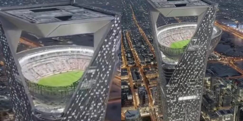 Saudi Arabia unveils plans to build world’s first ‘sky stadium’ 1,150 ...