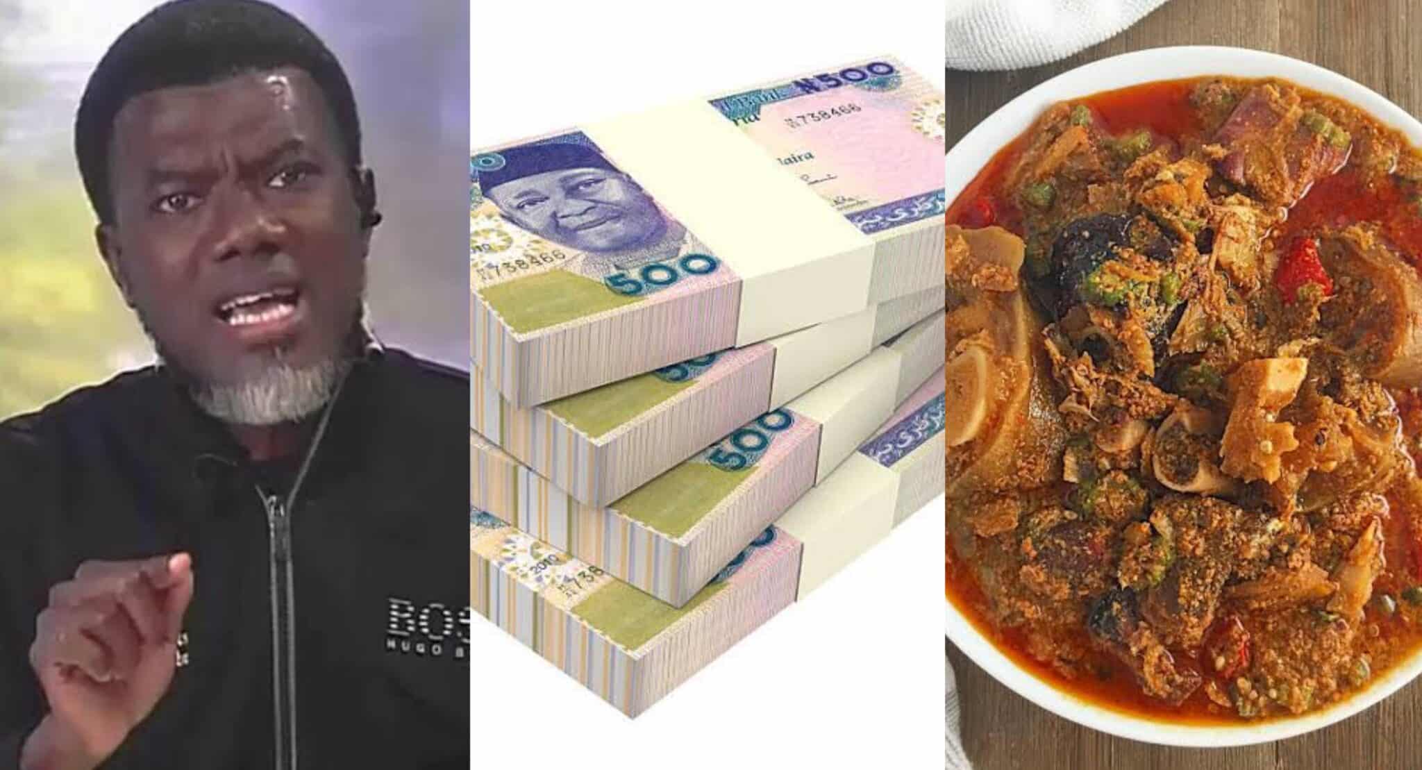 "Money cooks delicious soup, investment kills poverty" - Reno Omokri ...