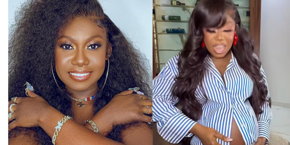 Niniola spark pregnancy rumour as she flaunts visible baby bump