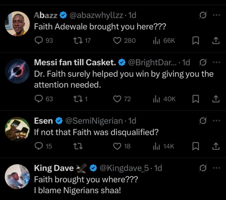 BBNaija winner Imisi sparks reactions with shady post about ...