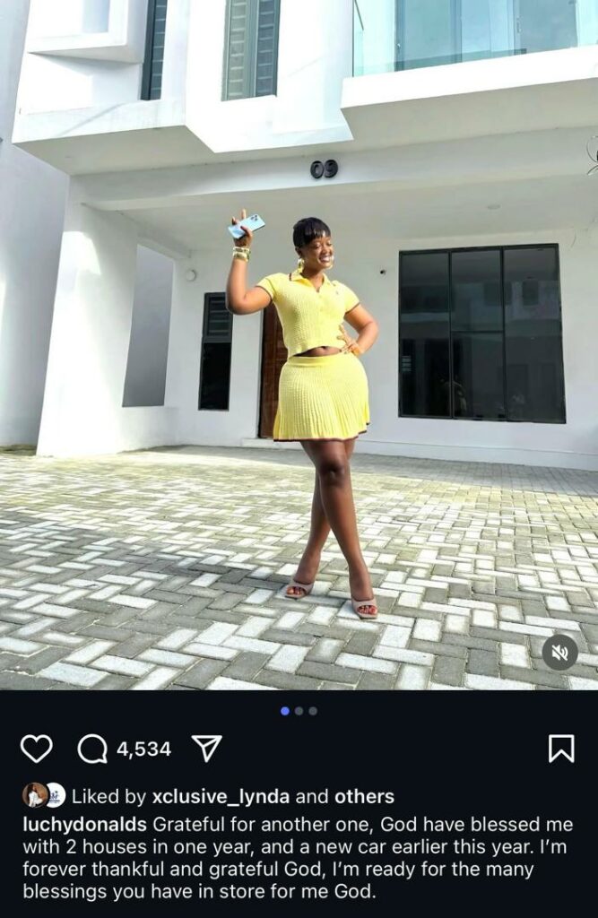 Latest Luchy Donalds News, Pictures, Video, Gists & Gossip