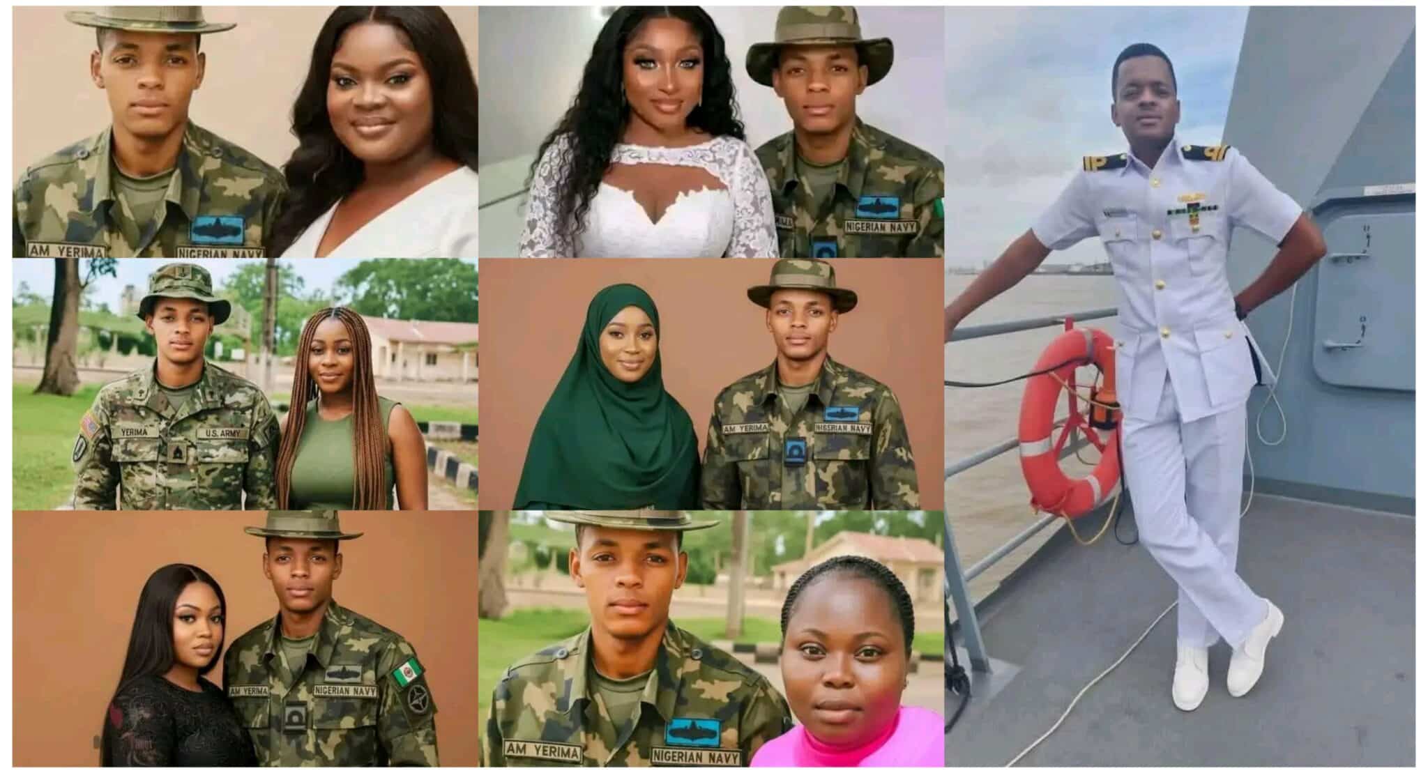 "I've not been sleeping well since I saw Yarima" - Ladies express love to Naval officer who ...