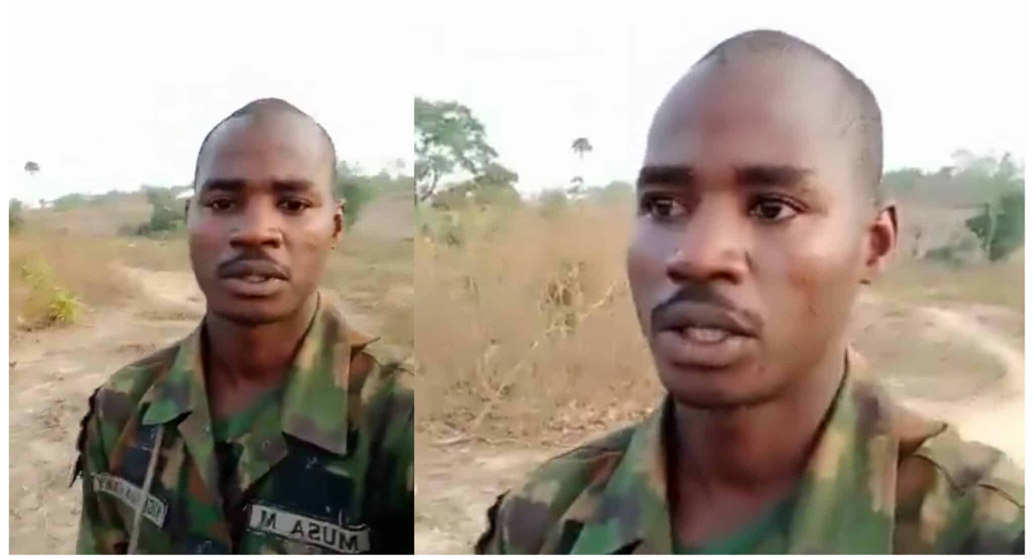 "God help me, God protect my life": Soldier left alone in the bush ...