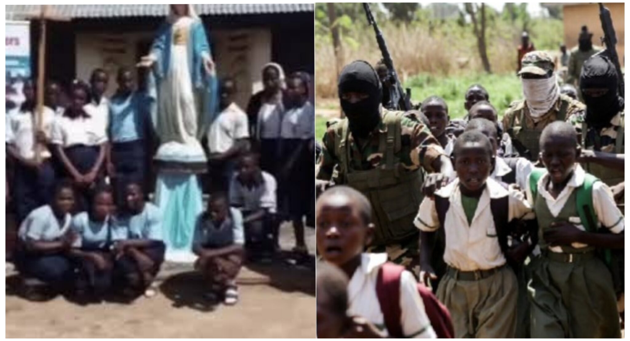 Eyewitness narrates how some Catholic school students escaped from ...