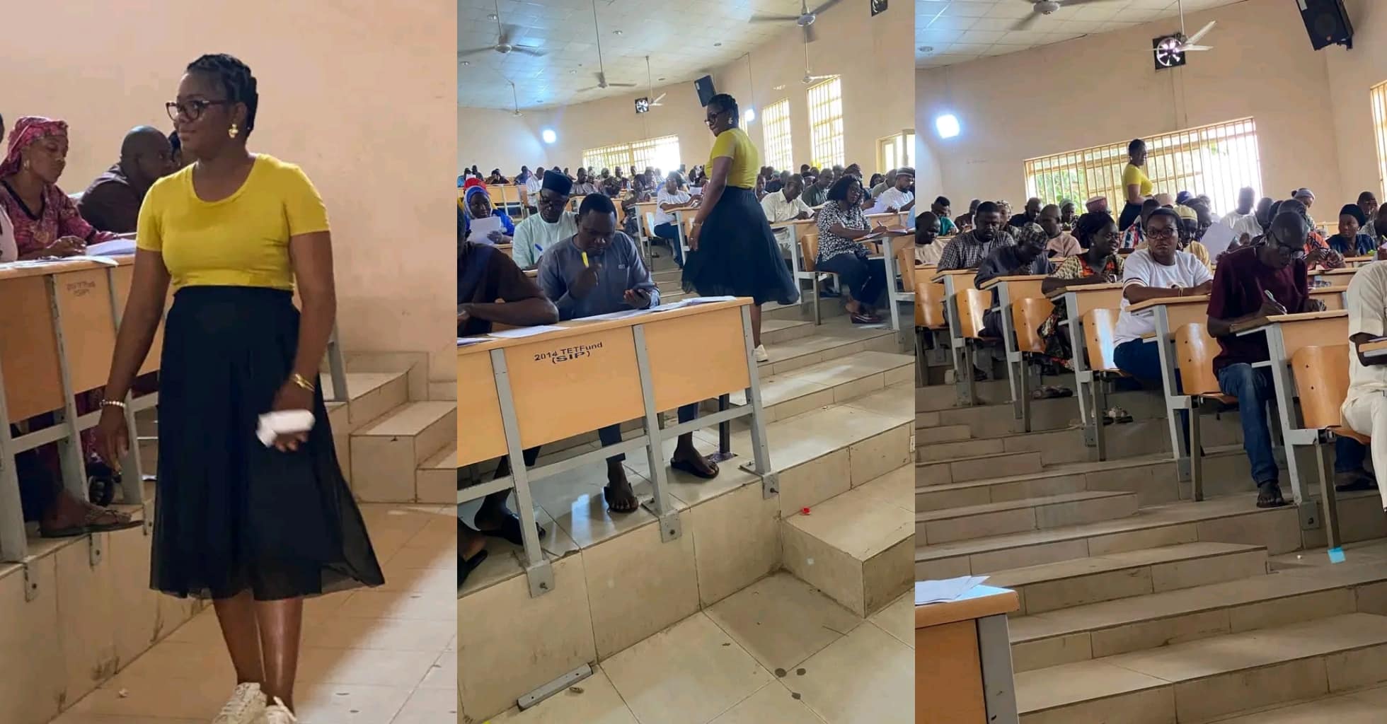 Woman invigilated her husband's examination hall, shares why she ...